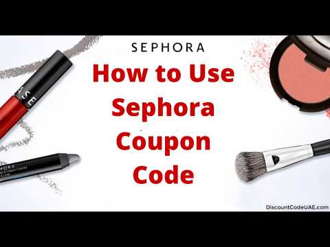 How to Use Sephora Coupon Code?
