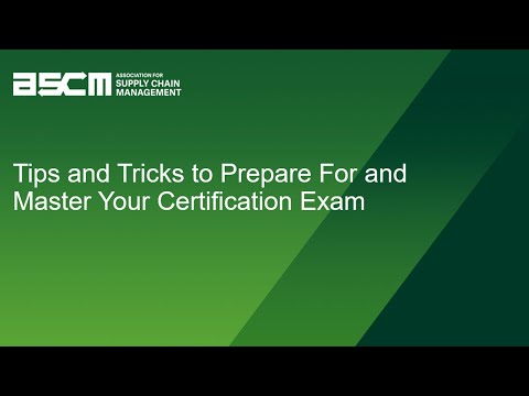 Tips and Tricks to Prepare For and Master Your Certification Exam