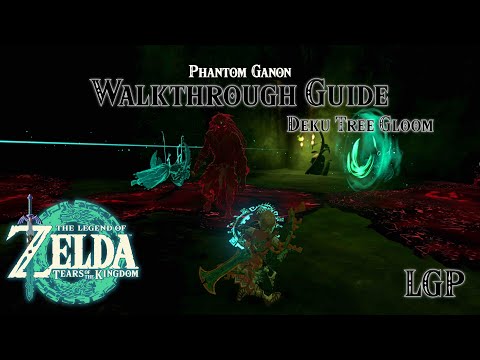 Tears Of The Kingdom | Gloomy Hands - Phantom Ganon Boss - Deku Tree Chasm | Walkthrough Guide