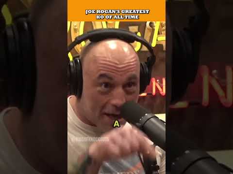 Joe Rogan's Greatest KO Of All Time