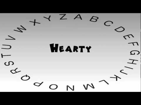 How to Say or Pronounce Hearty