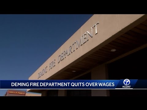 Deming Fire Department quits over wages