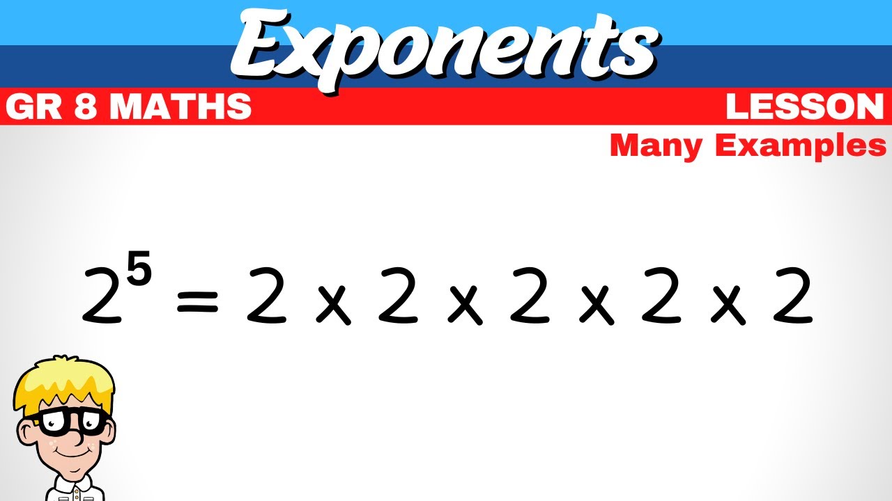 Exponents Grade 8 | Exponential to Expanded