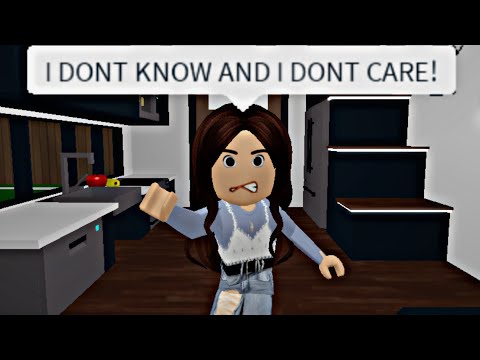 "When your MOM ask what IDK and IDC means" | Brookhaven Meme (Roblox)