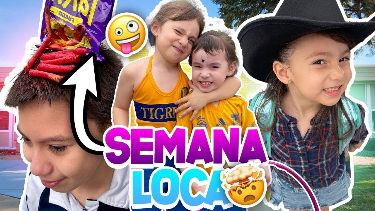 Check out Amanda's hairstyle 😂 | Crazy week with the Molinas at school