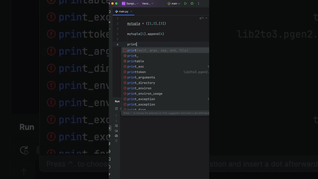 How to CHANGE TUPLES #python #coding #programming