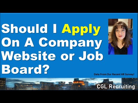 Should I Apply On A Company Website or Job Board? (HR Survey results!)