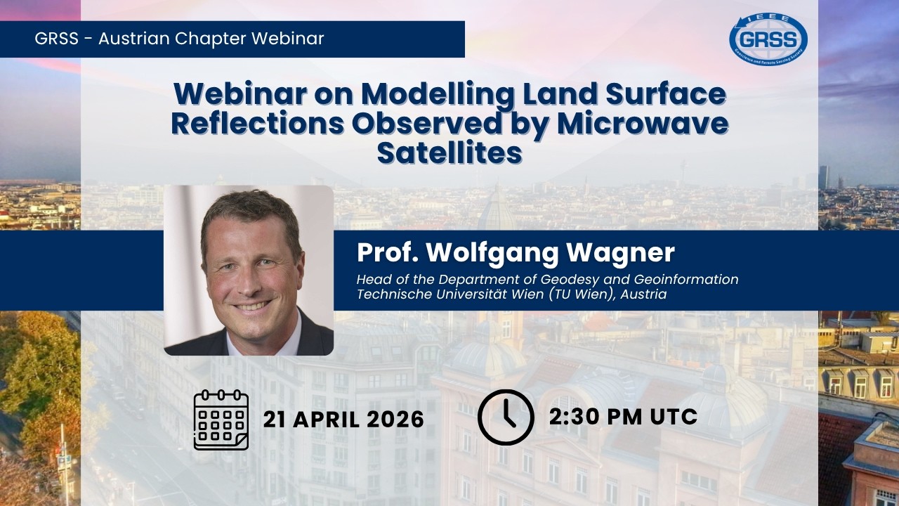 Webinar on Modelling Land Surface Reflections Observed by Microwave Satellites