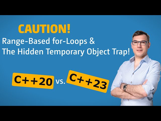 C++ Insights Episode 66: How C++23 handles temporary objects in range ...