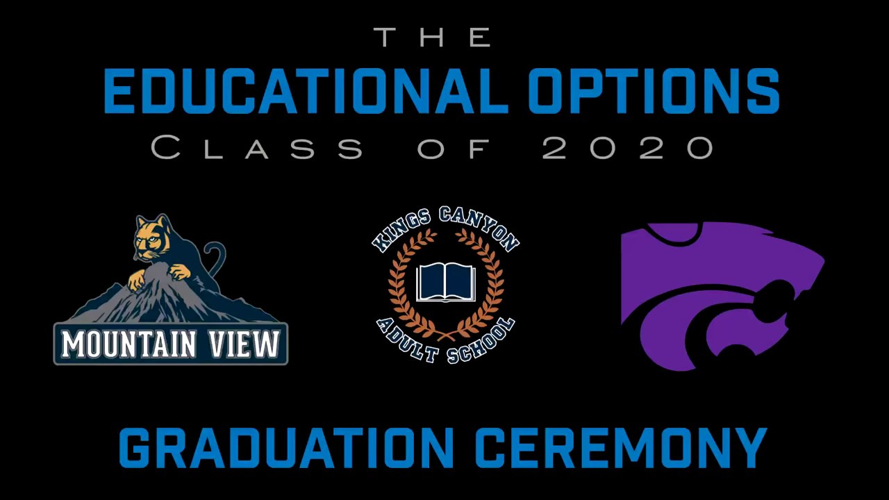 KCUSD Educational Options Graduation 2020