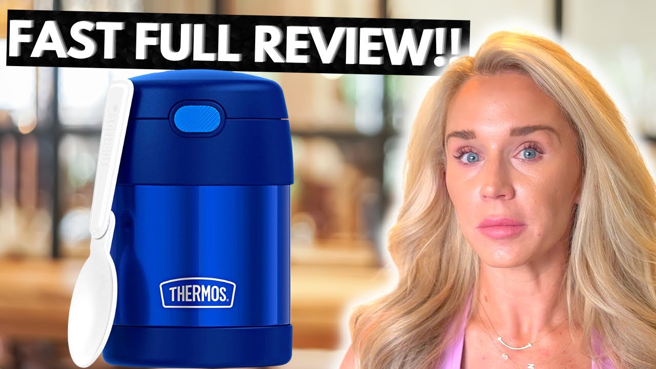 THERMOS FUNTAINER Stainless Steel Vacuum Insulated Kids Food Jar (Full Review)