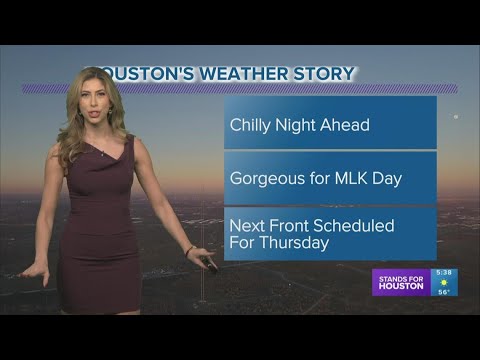Houston Forecast: Gorgeous for MLK Day