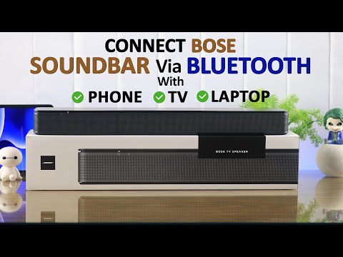 Bose TV Speaker: How to Enter Pairing Mode! [Connect Devices VIA Bluetooth]