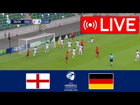 🔴Deutschland U21 - England U21 LIVE | FINALE U21 EURO 2025 | Spiel heute LIVE!