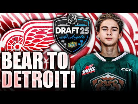 RED WINGS DRAFT THE NEXT BRANDON HAGEL: FANTASTIC PICK BY STEVE YZERMAN (CARTER BEAR TO DETROIT)