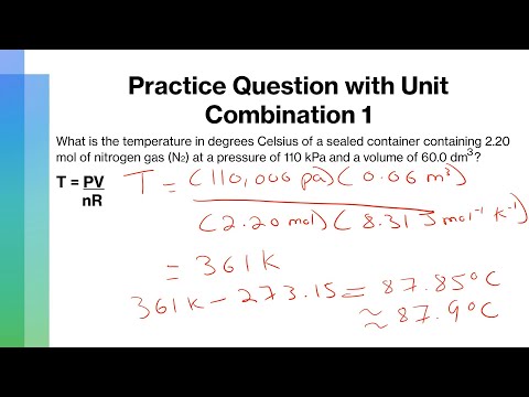 Ideal Gas Law: Overview and Practice Questions