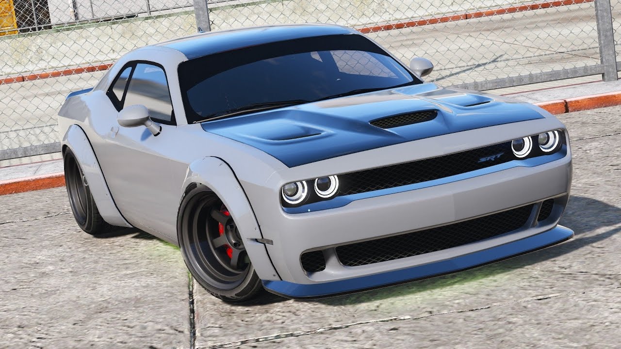 Dodge Challenger Hellcat Libertywalk - The Fate of the Furious Edition ...