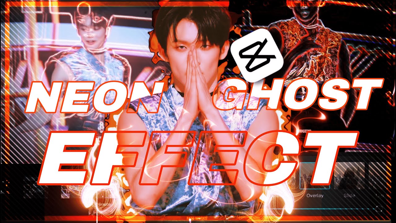 Ae like Neon ghost effect edit tutorial on Capcut