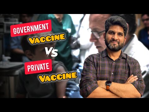 Govt vaccine or Pvt vaccine!??🤔 #vaccination #iap #immunization #facts #children