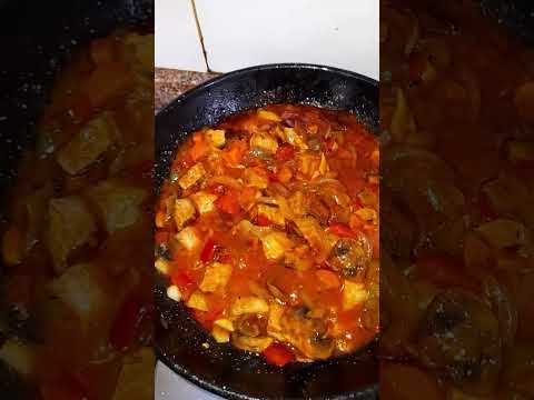 SECRET OF PORK SAUTEED WITH MUSHROOMS. Stop to see it you will like it
