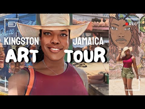 Kingston Jamaica Travel Vlog | 24 HOURS IN KINGSTON JAMAICA - ART CULTURE TOUR