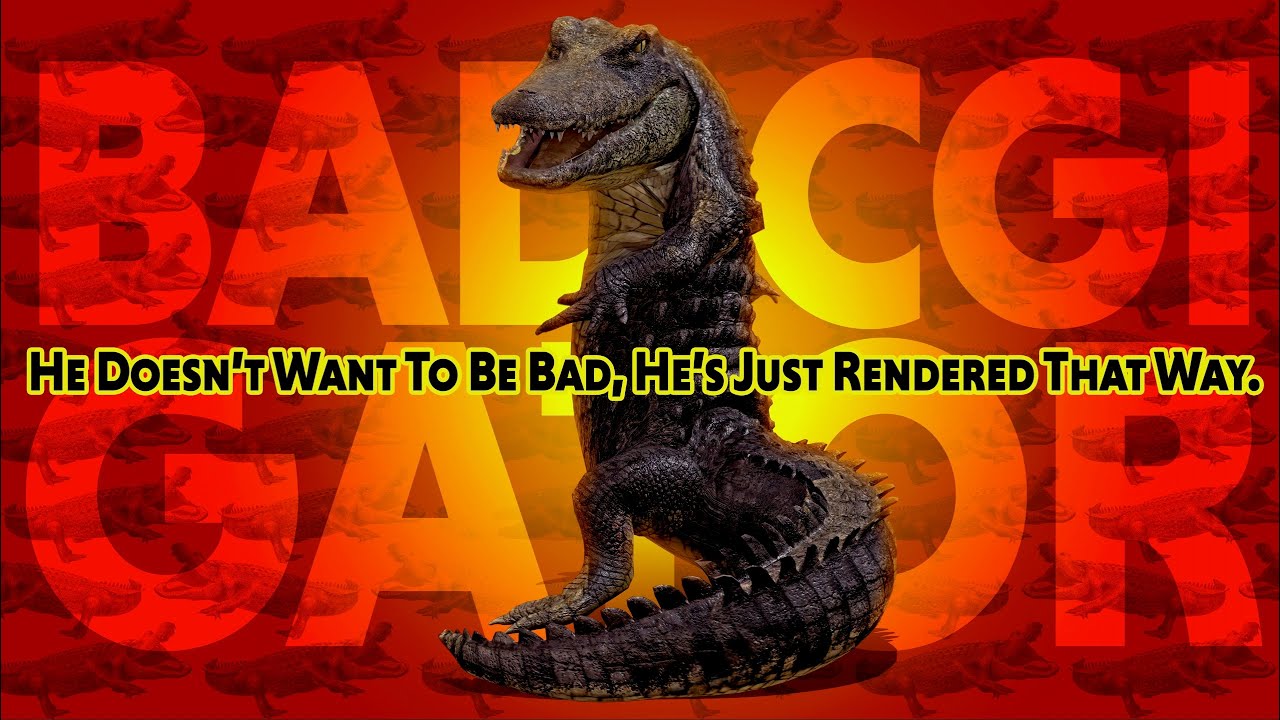 Bad CGI Gator | Now Playing