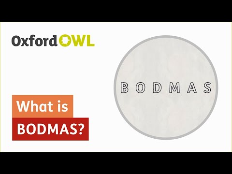 What is BODMAS? | Oxford Owl