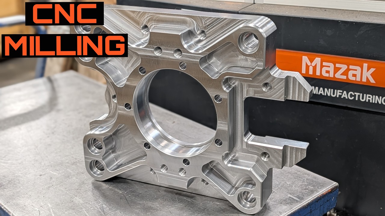 CNC Milling Job Shop Work - Machining a Custom Drive Plate for Quoting!