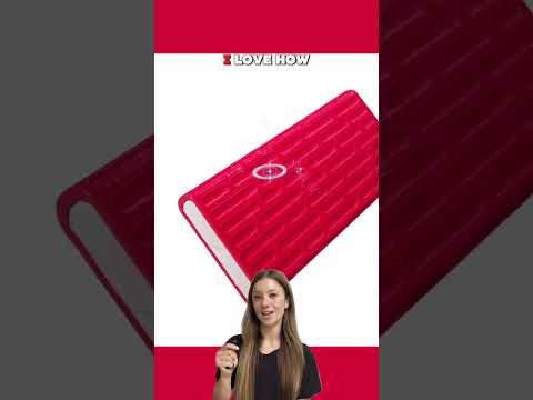 Red Pill Organizer. Weekly Medication Box. Travel Pill Case. Portable Pill Holder with Compartments.