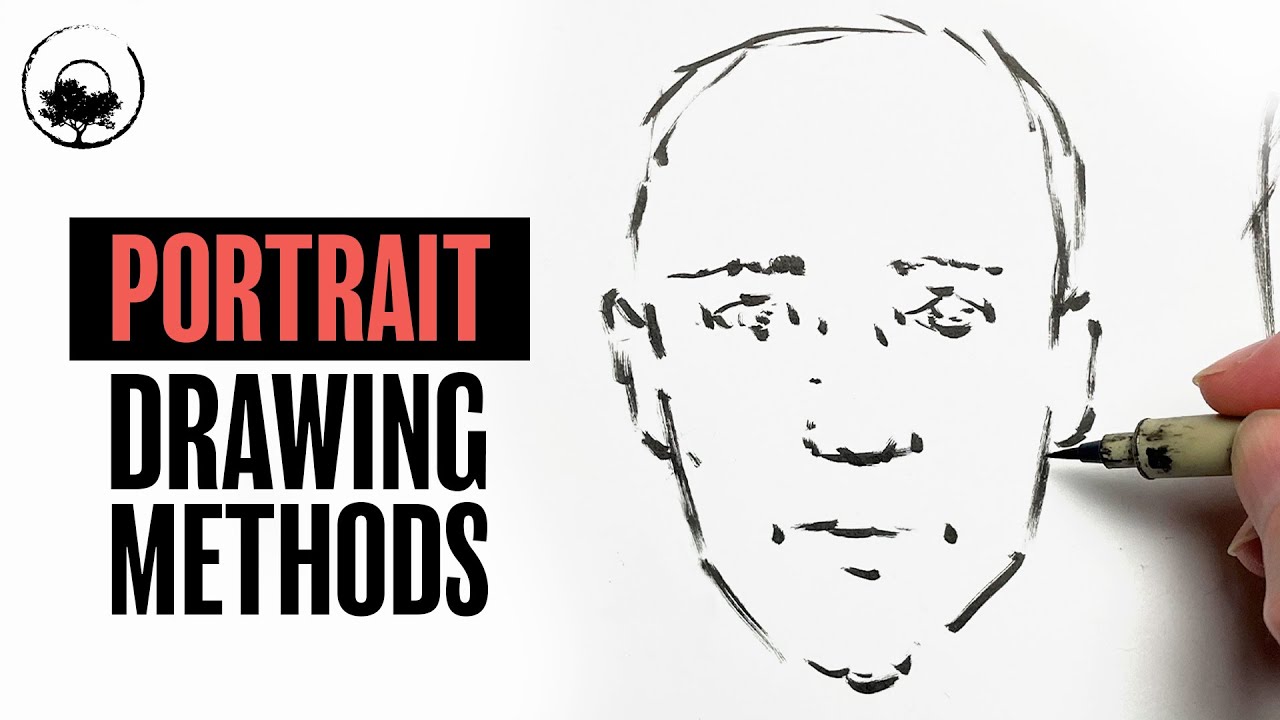 6 Methods for Starting Portrait Drawings