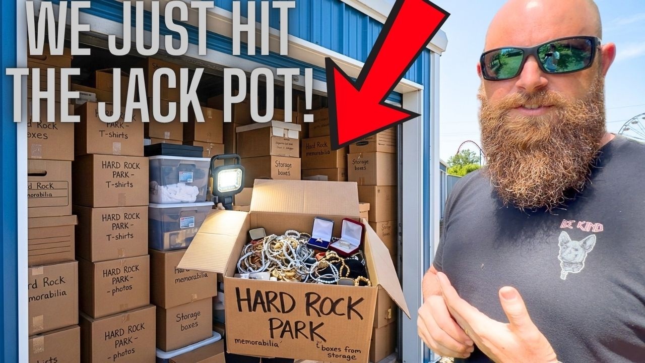 A 400 million dollar company left all their merchandise behind in this abandoned storage unit!