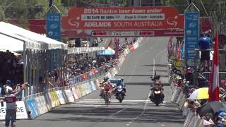 Tour Down Under 2014, stage six: highlights
