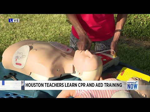 Classroom Ready: Houston teachers Learn CPR, AED