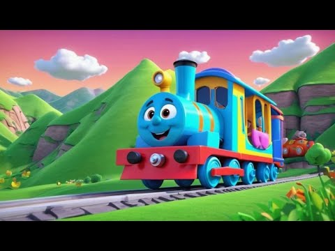 Tommy Train Goes Fast | Exciting Train Song for Toddlers | Fun Nursery Rhyme with Speedy Train