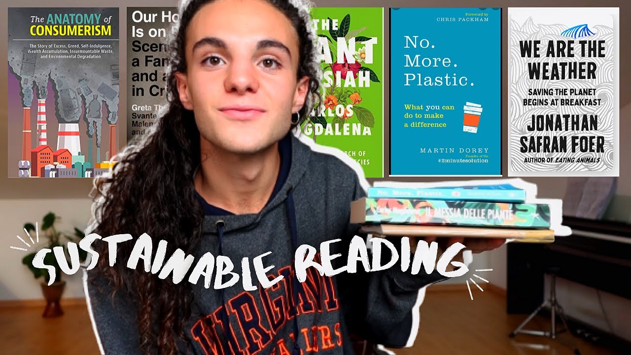 5 BOOKS about SUSTAINABILITY📚🌿 Luke