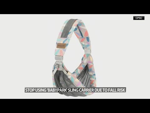 Consumer Product Safety Commissions urge customers to stop using BabyPark sling carrier