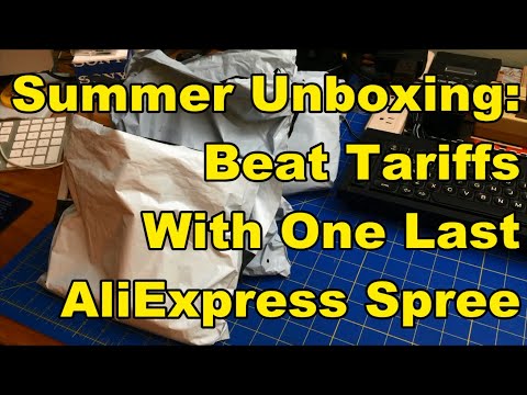 Summer Fun: One Last AliExpress Buying Spree to Beat the Tariffs