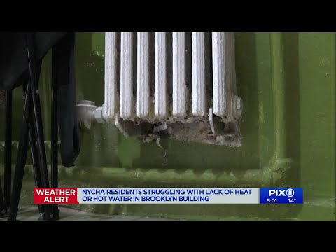 NYCHA residents at Brooklyn building struggle with no heat or hot water as temps plummet
