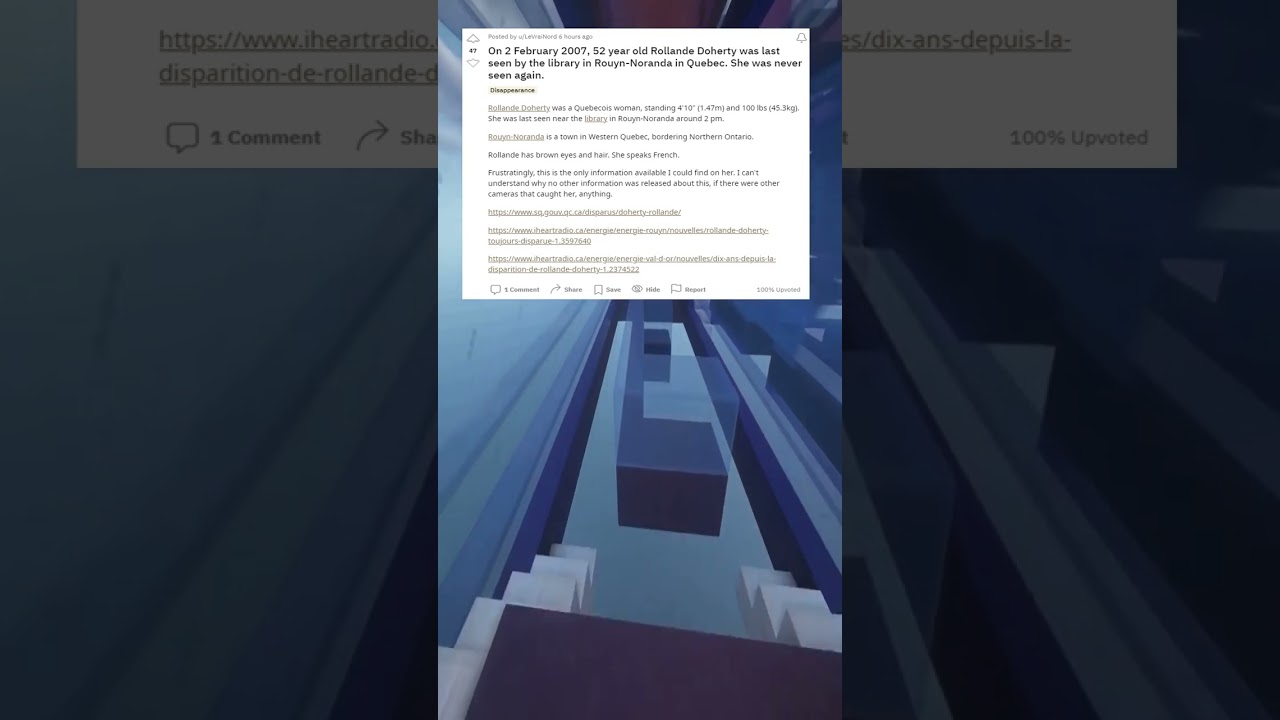 ON 2 FEBRUARY 2007, 52 YEAR OLD ROLLANDE DOHERTY W!?!?!? #Shorts