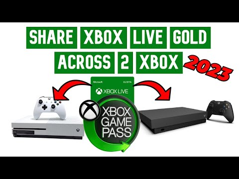 How To Share Xbox Game Pass and LIVE Gold Account Across 2 Xbox [2025]