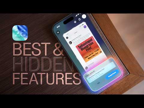 iOS 26 is a HUGE Update for Your iPhone: Best & Hidden Features!