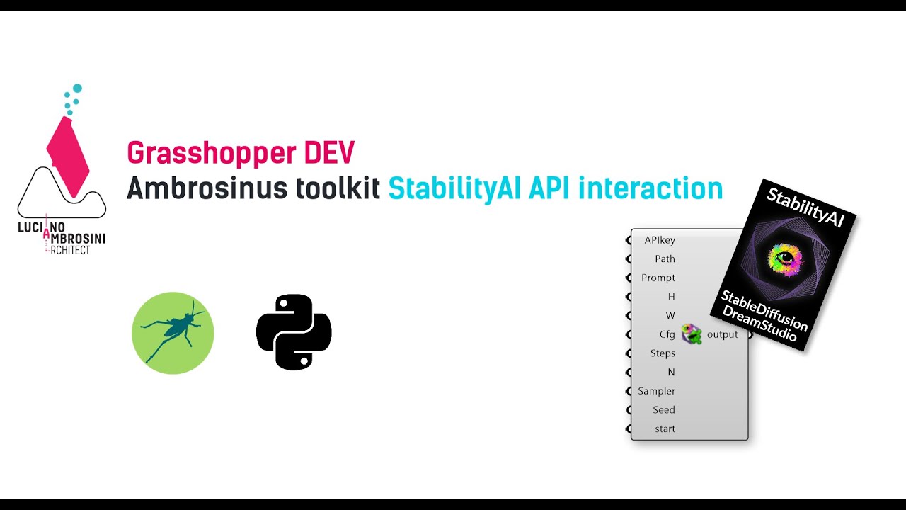 StabilityAI (Stable Diffusion) inside Grasshopper with Python