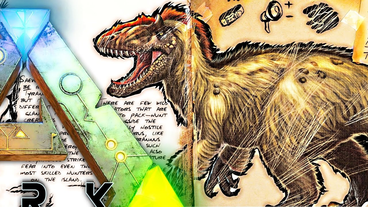 ARK Survival Evolved - YUTYRANNUS VS T REX SIZE, EVERYTHING YOU NEED TO KNOW! NEW DINO - Dossier