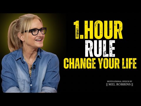 Change Your Life in Just 1 Hour a Day || Mel Robbins #motivation
