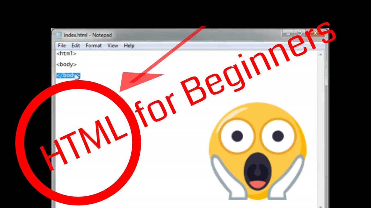HTML Tutorial 01 - Basic Web Page (Beginners Guide to Making Web Pages)