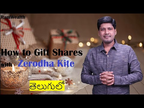 How to Gift shares in Zerodha Kite [in Telugu]