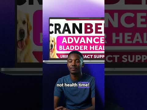 Dog Urinary Tract Infection Treatment & Natural UTI Medicine Cranberry