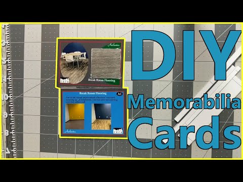 DIY Trading Cards - Memorabilia card