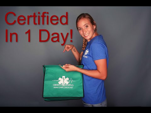 What is a CPR class like?  Live cpr bls acls pals first aid demos at cprflorida