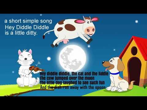 ditty meaning | Vocabulary for Kids | Children's Dictionary | Learn English Vocabulary